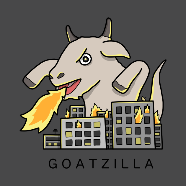 GOATZILLA - Godzilla - T-Shirt | TeePublic