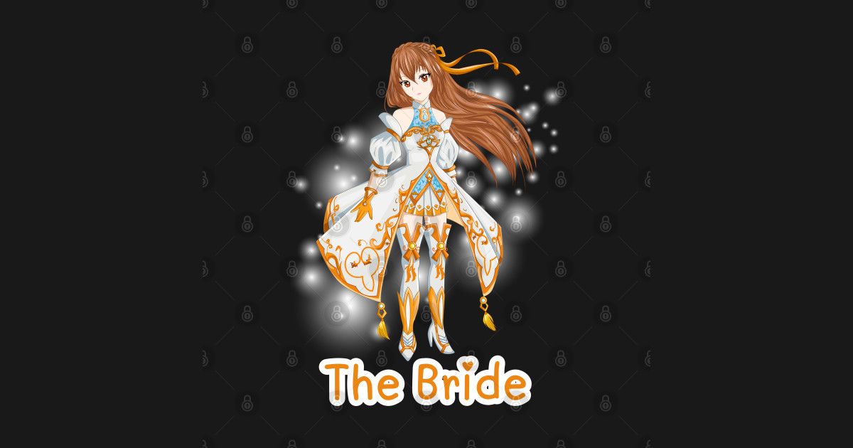 The Bride - Anime Style - Bride - T-Shirt | TeePublic