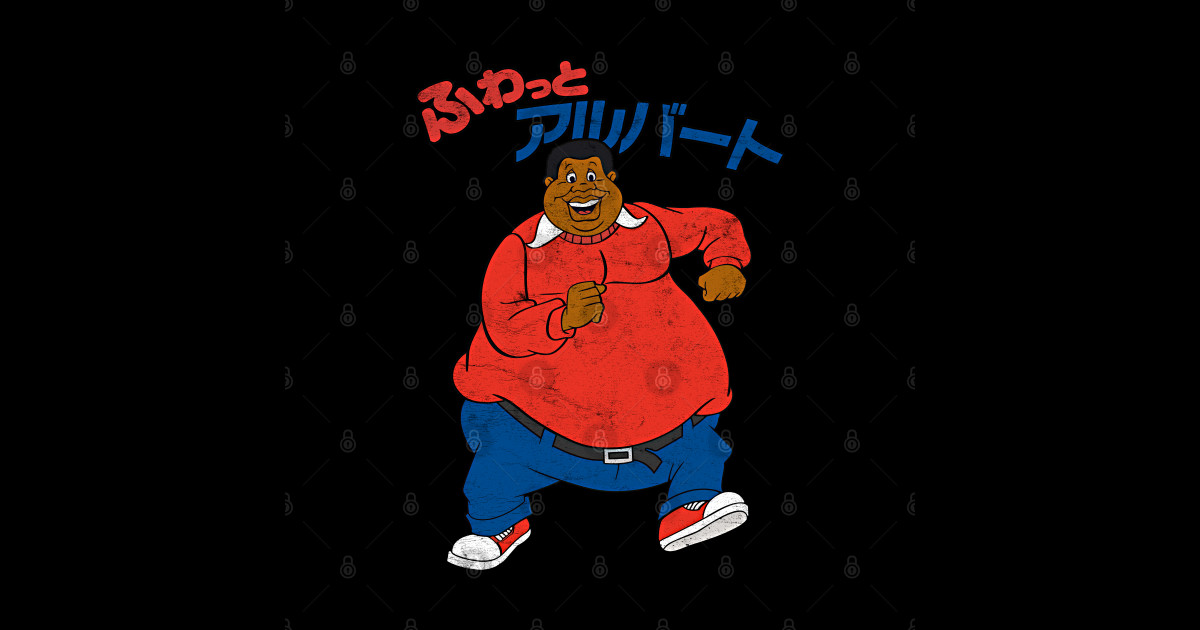 Fat Albert - Japanese Aesthetic - Fat Albert - Sticker | TeePublic