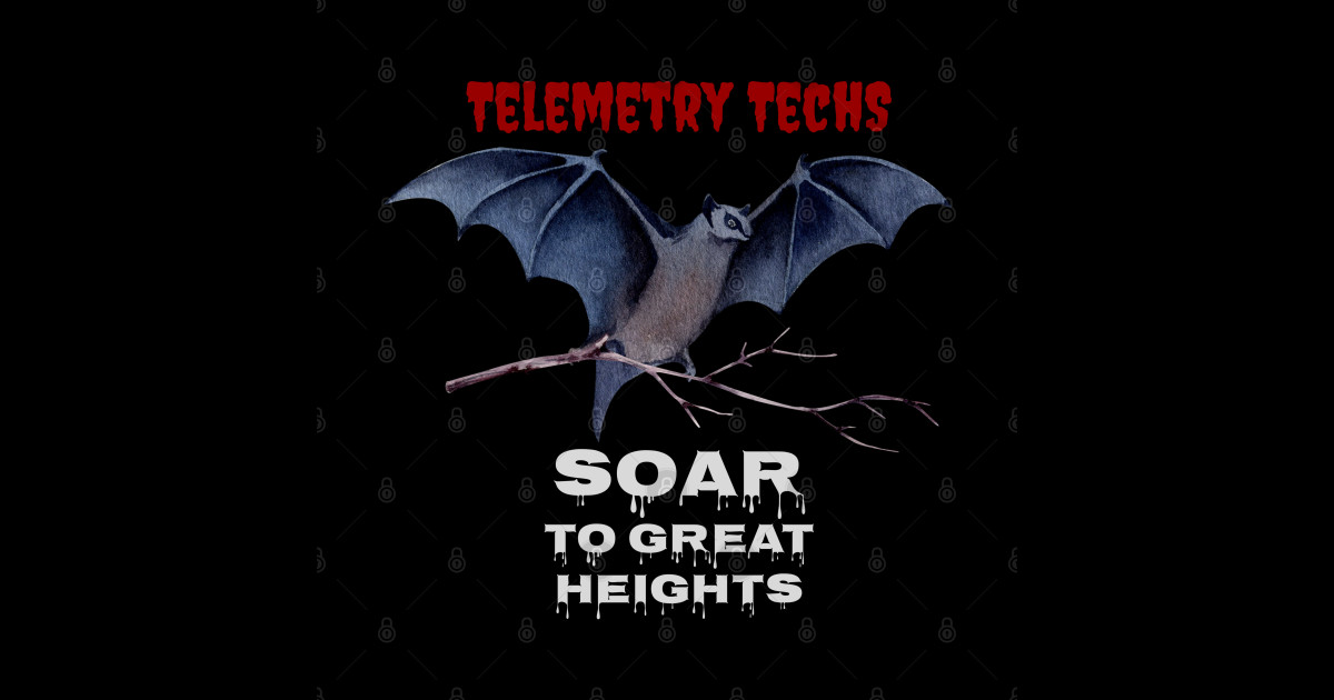 Telemetry Tech Soar to New Heights Halloween Holiday Bat - Telemetry ...