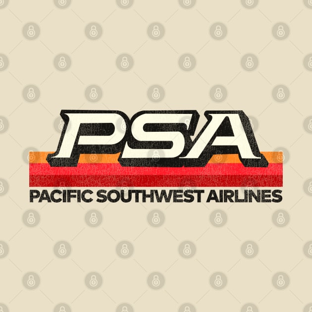 Defunct PSA Airlines 70s 80s Pacific / California - Psa Airlines - T ...