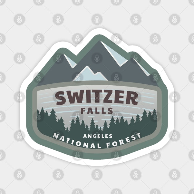 Switzer Falls Angeles National Forest Logo - Angeles National Forest ...