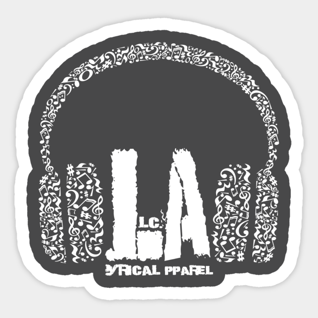 LA - La - Sticker | TeePublic