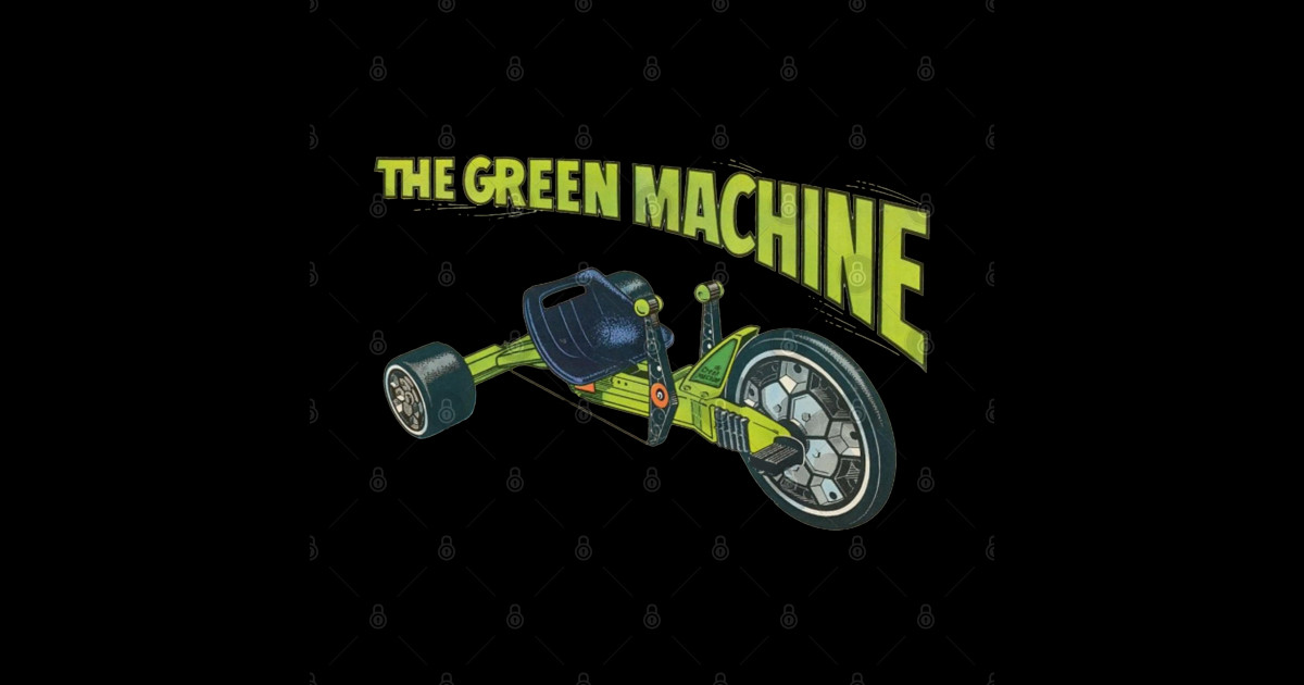 The Green Machine - Green Machine - Sticker | TeePublic