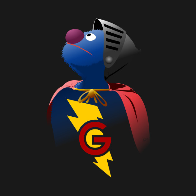 Super Grover - Superheroe - T-Shirt | TeePublic