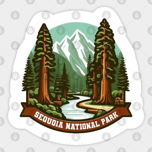 Sequoia National Park - Sequoia - Sticker | TeePublic
