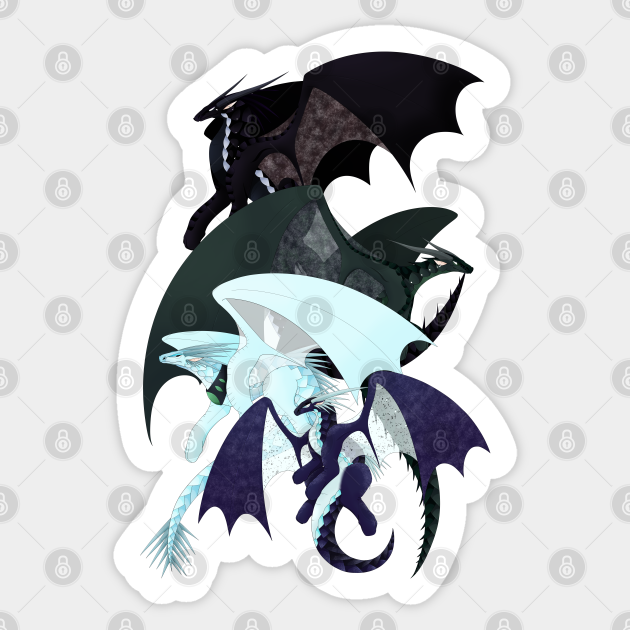 Wings of Fire - Whiteout, Arctic, Foeslayer, Darkstalker - Wings Of ...