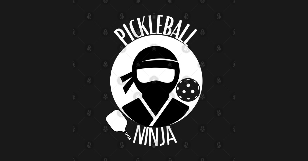 Ninja Pickleball Sport - Pickleball - T-Shirt | TeePublic