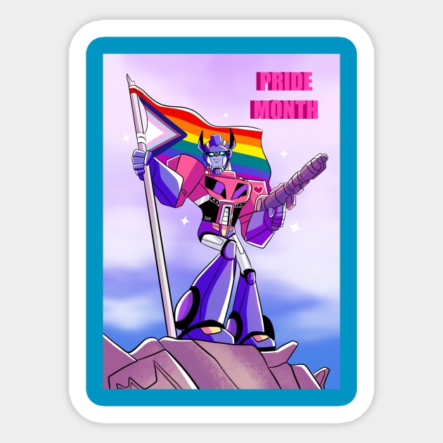 Autobot roll out pride - Transformers - Sticker | TeePublic