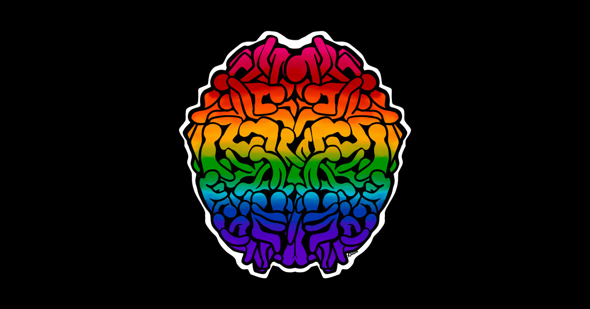 Sapiosexual (Pride 🌈 version) - Sapiosexual - Sticker | TeePublic
