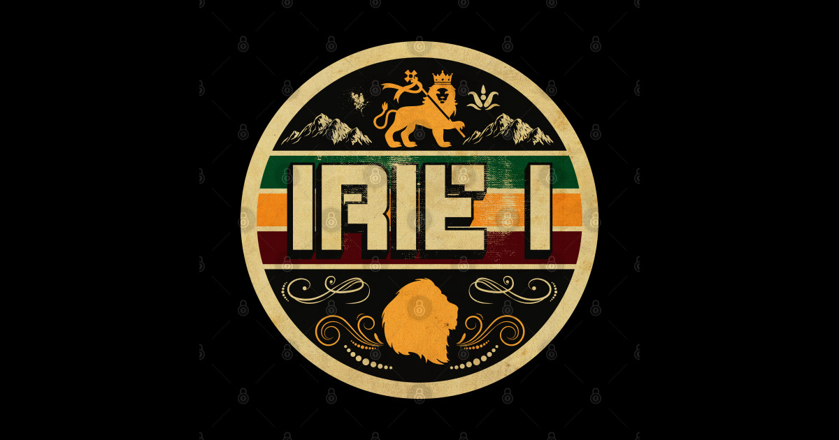 Irie I Rastafari - Rastafarian Gift - Sticker | TeePublic