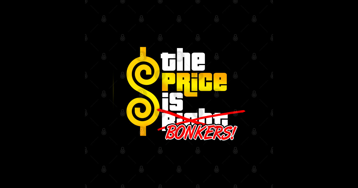The price is Bonkers - Price Is Right - Sticker | TeePublic