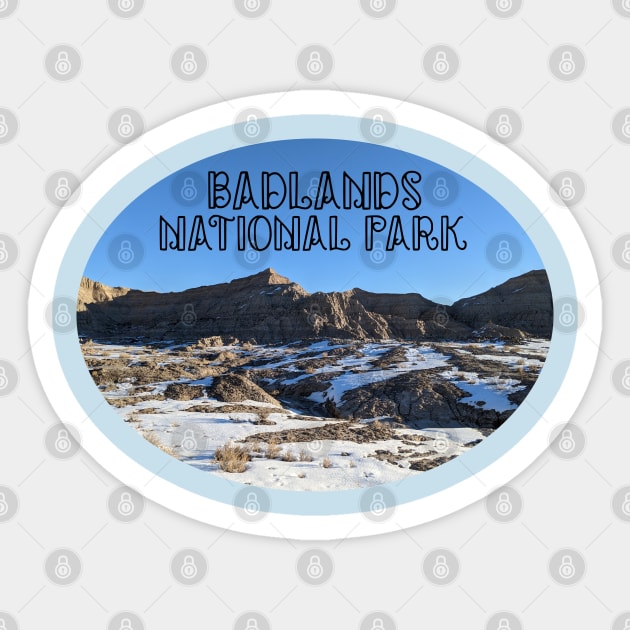 Badlands National Park - Badlands - Sticker | TeePublic