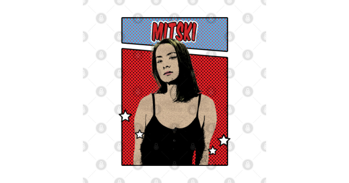 Mitski Comic Style - Mitski - T-Shirt | TeePublic