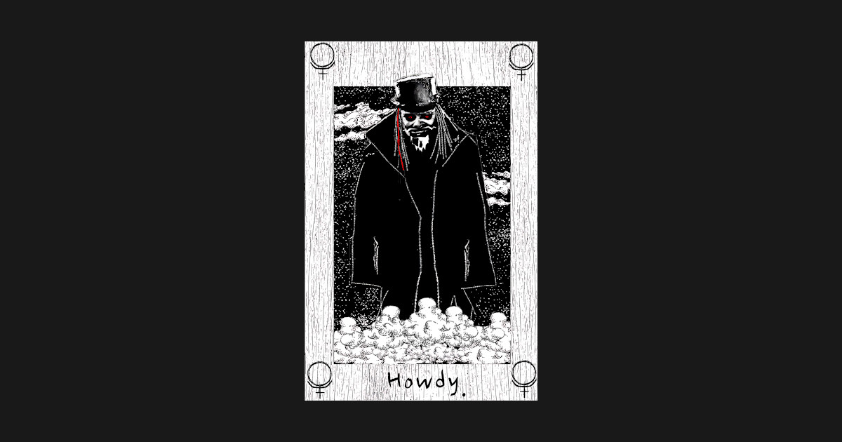 Howdy tarot - Uncle Howdy - T-Shirt | TeePublic
