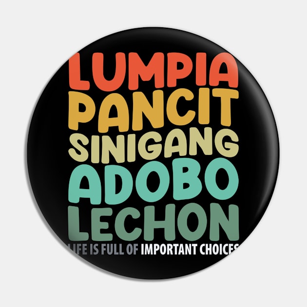 Filipino Food Philippine Lumpia Pancit Sinigang Adobo Lechon - Lumpia ...