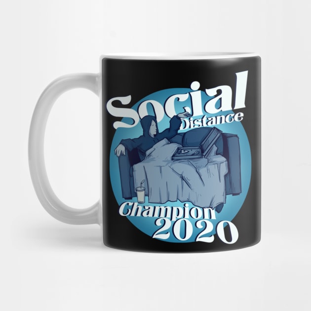 Social Distance Champion 2020 - Social Distancing - Mug | TeePublic