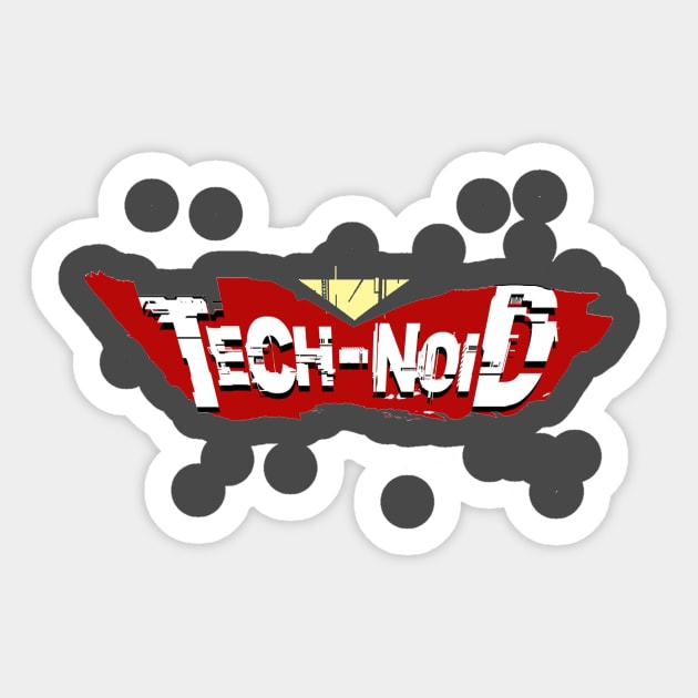 Tech-Noid Logo - Capes And Crooks - Sticker | TeePublic