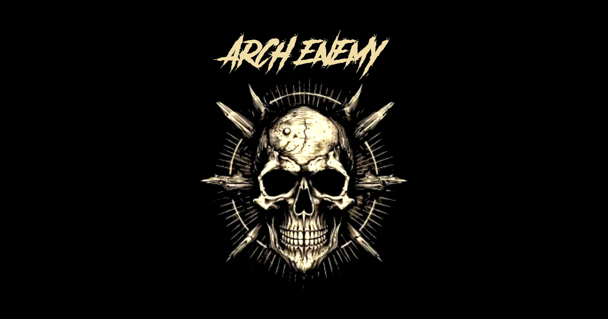 ARCH ENEMY MERCH VTG FAN ART - Arch Enemy Merch Vtg Fan Art - Sticker ...