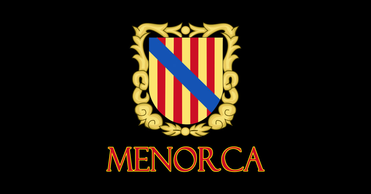 Menorca - Coat of Arms Design of the Spanish Balearic Island - Minorca ...