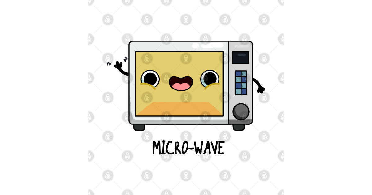 Micro-wave Funny Appliance Pun - Microwave Puns - T-Shirt | TeePublic