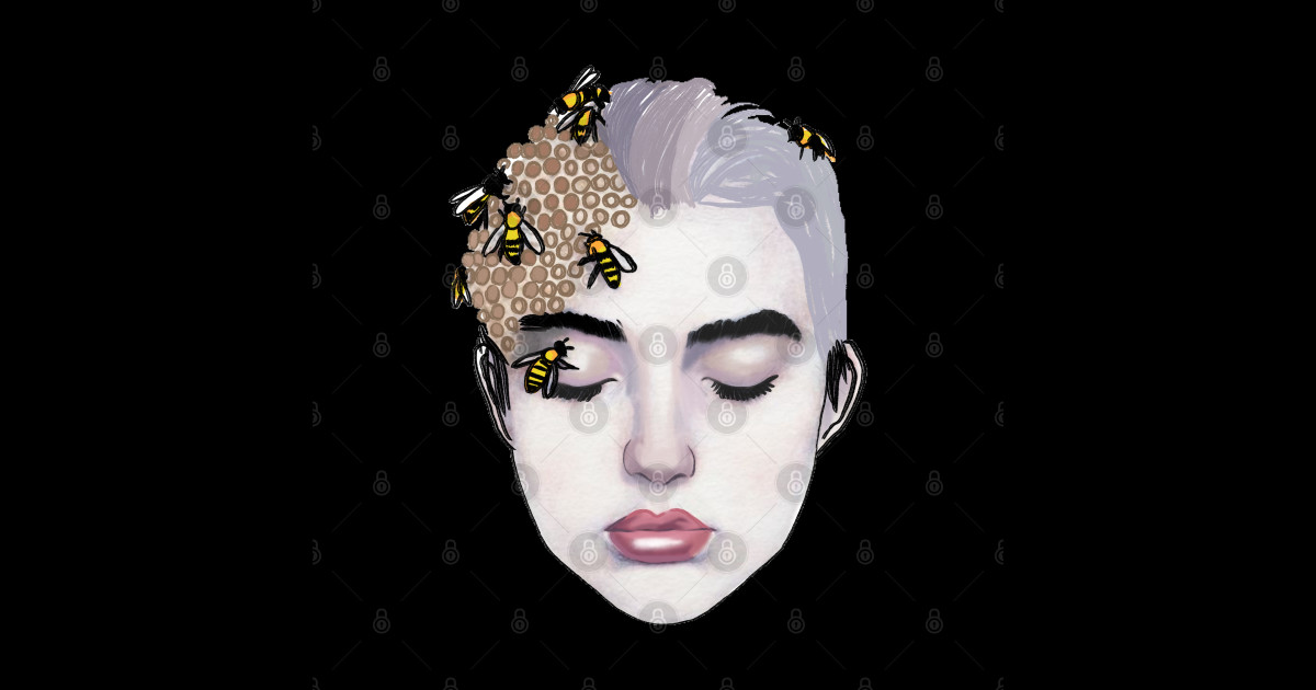 Bee Brain - Personality - Posters and Art Prints | TeePublic