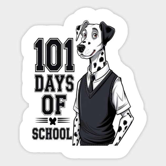 101 days of school - 101 Days Of School - Sticker | TeePublic