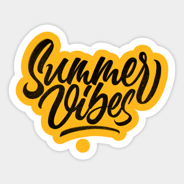 Paper Summertime vibe stickers Labels etna.com.pe