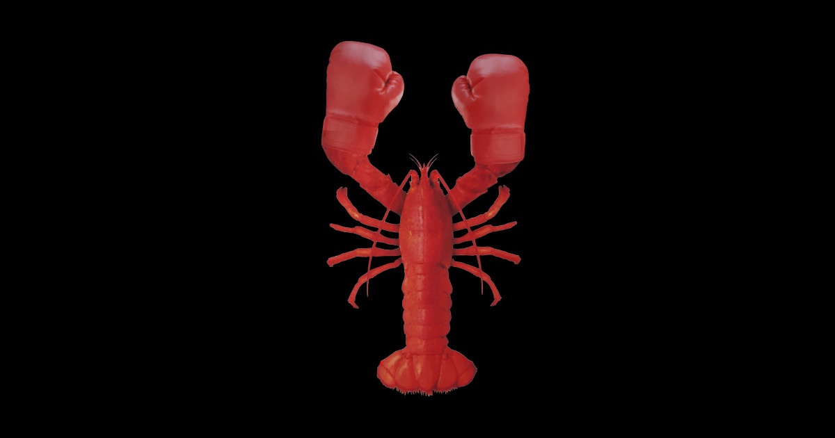 Lobster Boxer - Boxing - Sticker | TeePublic