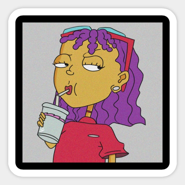 Reggie Rocket - Nickelodeon - Sticker | TeePublic