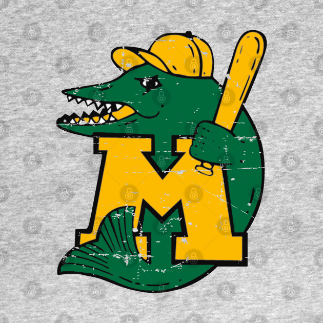 Madison Muskies - Defunct Logo - Baseball T-Shirt | TeePublic