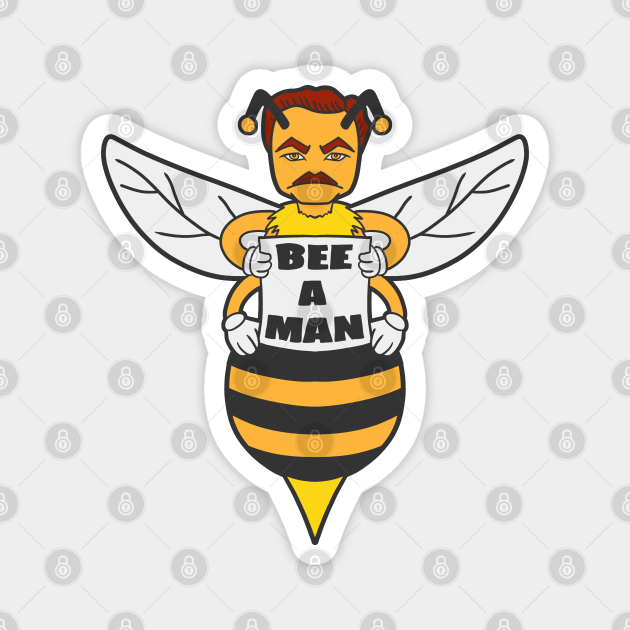 Bee Man - Bees - Magnet | TeePublic