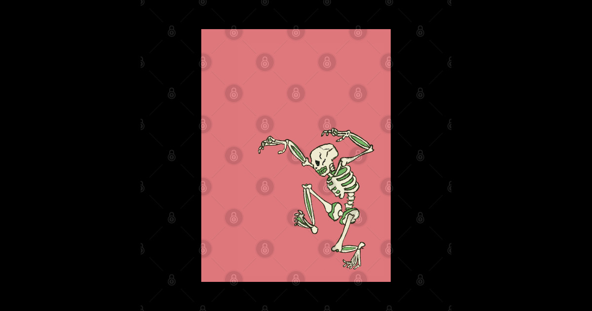 Sneaky Skeleton - Skeleton Halloween - Sticker | TeePublic