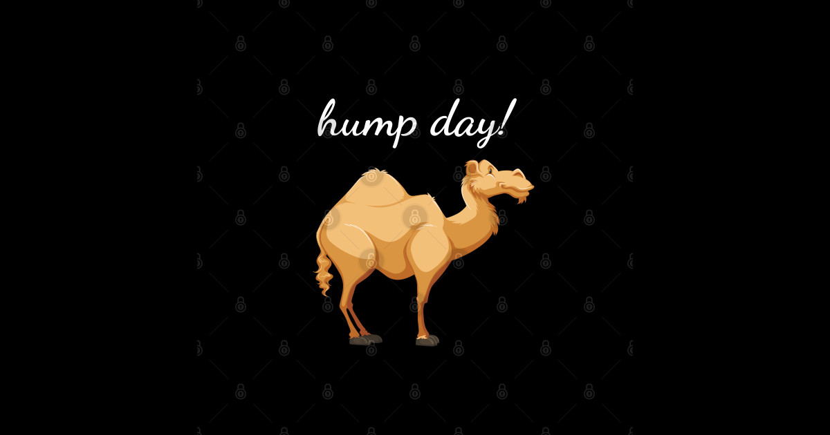 Hump Day! - Composition - Sticker | TeePublic