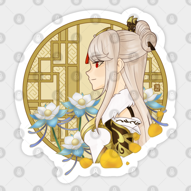 Ningguang, Genshin Impact - Genshin Impact - Sticker | TeePublic