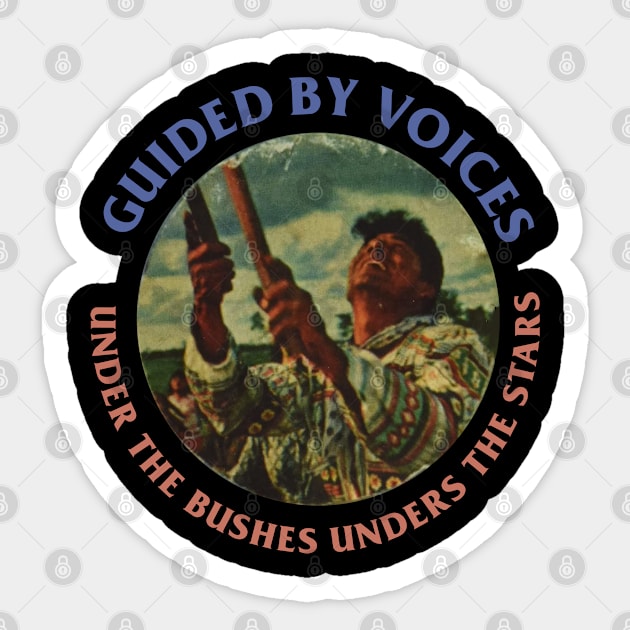 Under The Stars - Guided By Band Voices - Sticker | TeePublic