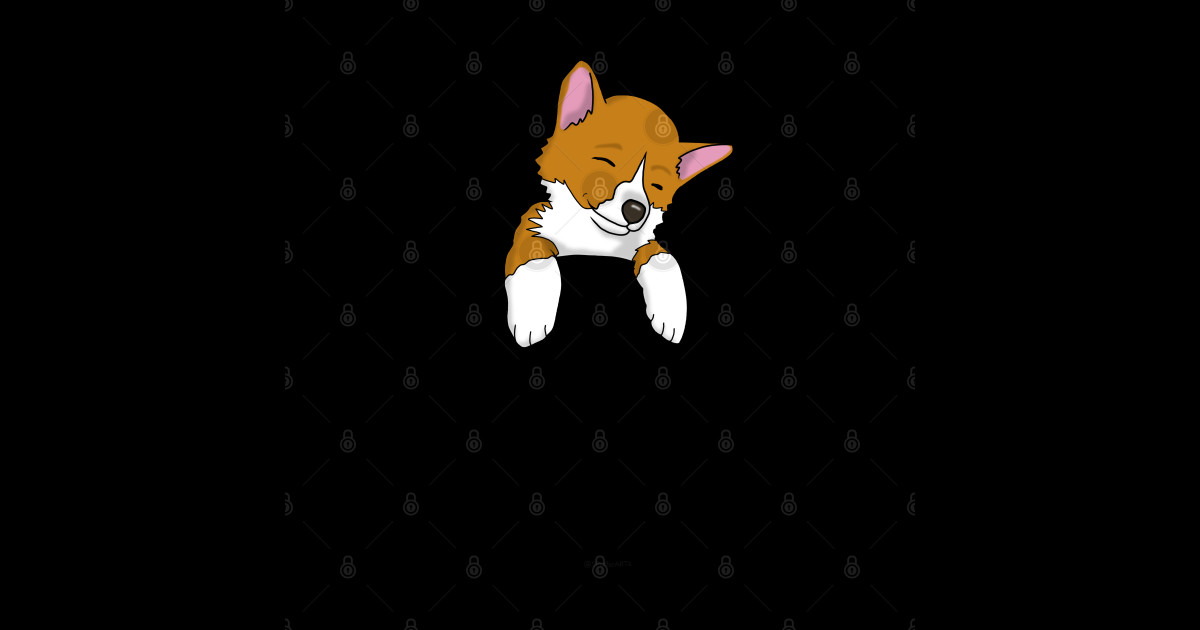 Pocket Corgi - Corgi - Sticker | TeePublic