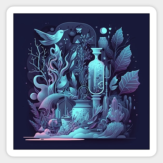 doodle art - Scribble - Sticker | TeePublic