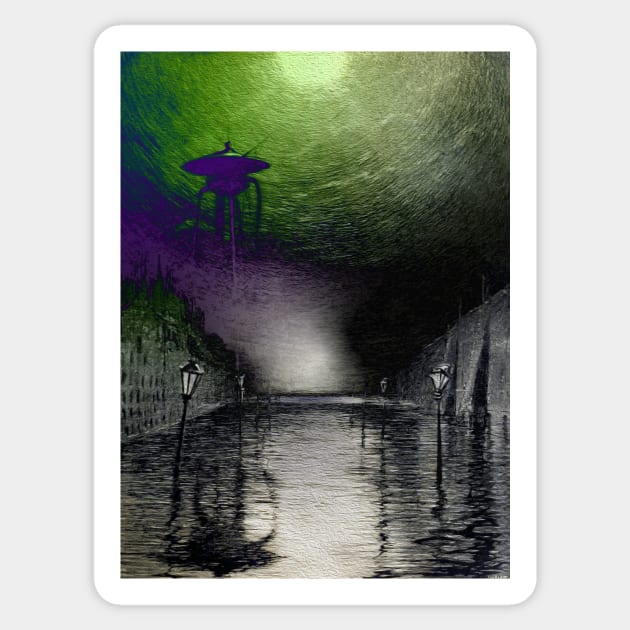 War of the Worlds, Part One - War Of The Worlds - Sticker | TeePublic