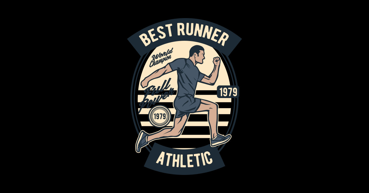 Best Runner Athletic - Full Power - Runner - Sticker | TeePublic