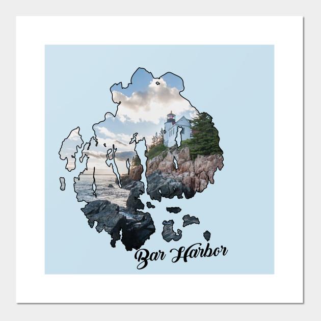 Bar Harbor, Maine - Bar Harbor - Posters and Art Prints | TeePublic