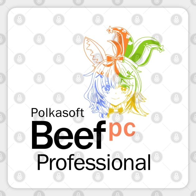 Beef PC Professional - Anime - Sticker | TeePublic