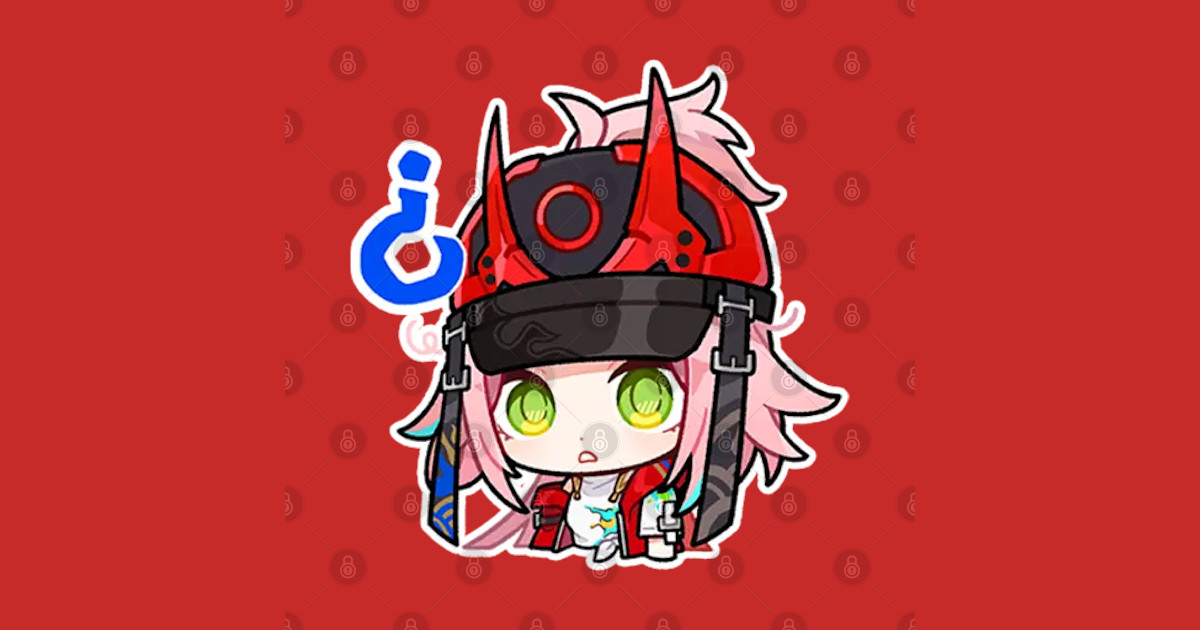 Honkai Star Rail Chibi Rappa - Honkai Star Rail - T-Shirt | TeePublic