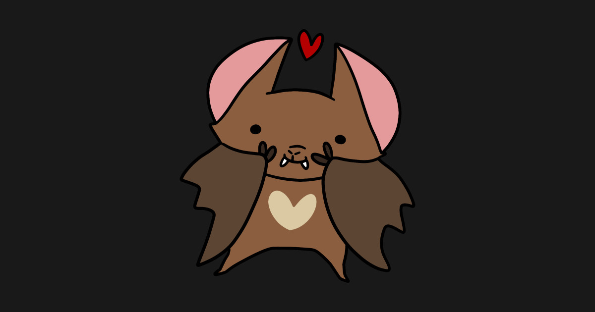 Love Bat - Bat - T-Shirt | TeePublic
