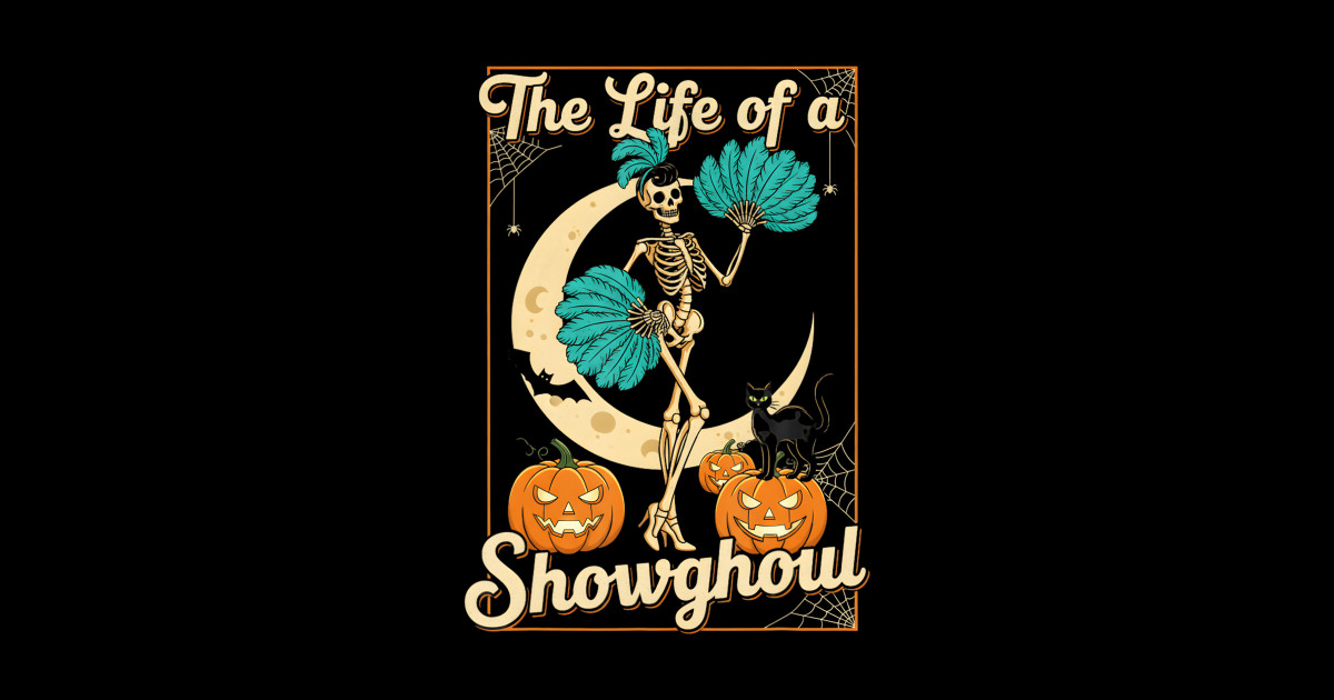 The Life Of A Showghoul Halloween Show Skeleton - Retro Halloween ...
