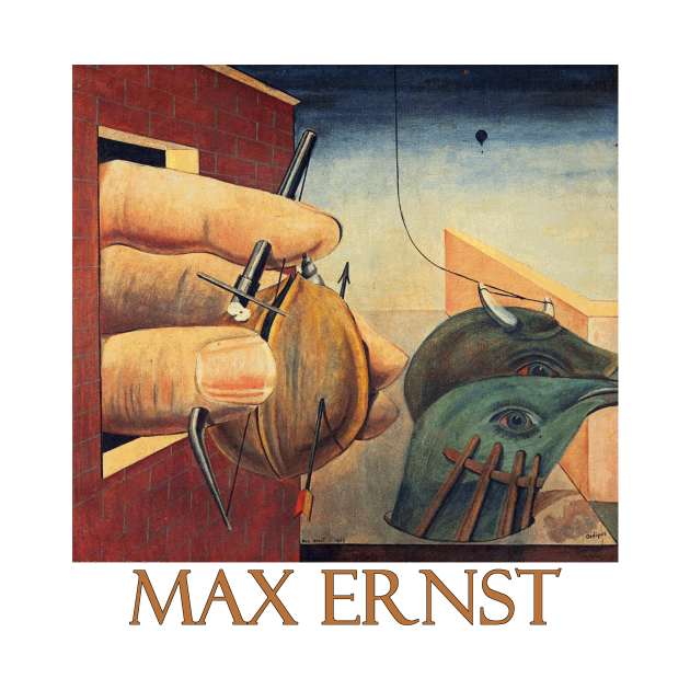Oedipus Rex by Max Ernst - Surrealism - T-Shirt | TeePublic