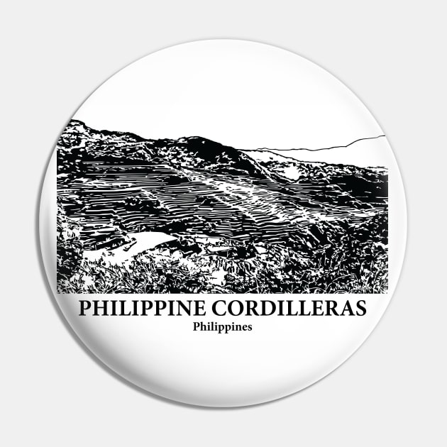 Philippine Cordilleras - Philippines - Philippine Cordilleras - Pin | TeePublic