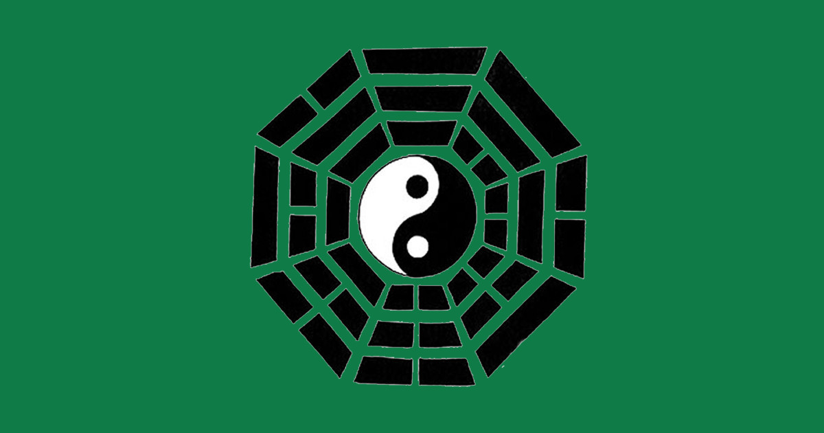 Pakua - Yin Yang and Eight Trigrams (Black) - Pakua - T-Shirt | TeePublic
