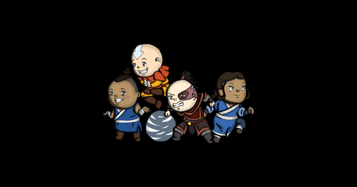 Team Avatar - Avatar The Last Airbender - Sticker | TeePublic