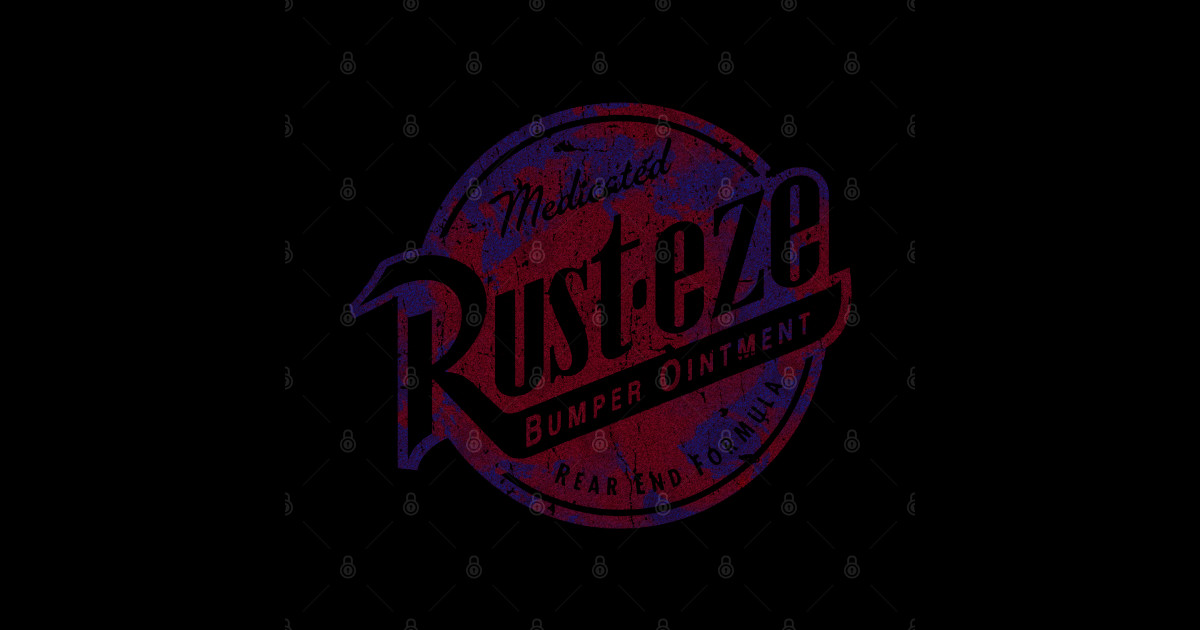 Vintage Rust-eze Bumper Ointment 1990 - Vintage - Sticker | TeePublic